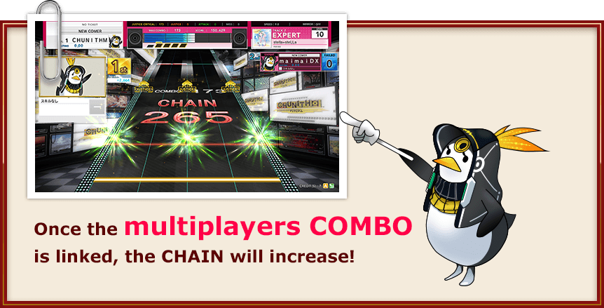 How to play - About Multiplayrs｜CHUNITHM International ver.